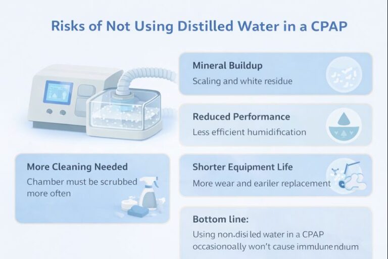 What Happens If You Don’t Use Distilled Water in a CPAP?